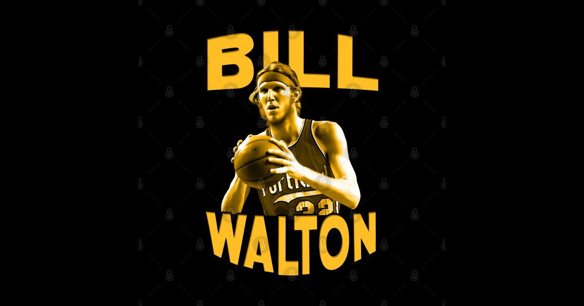 Bill Walton the Basketball Legend - Bill Walton - Sticker | TeePublic