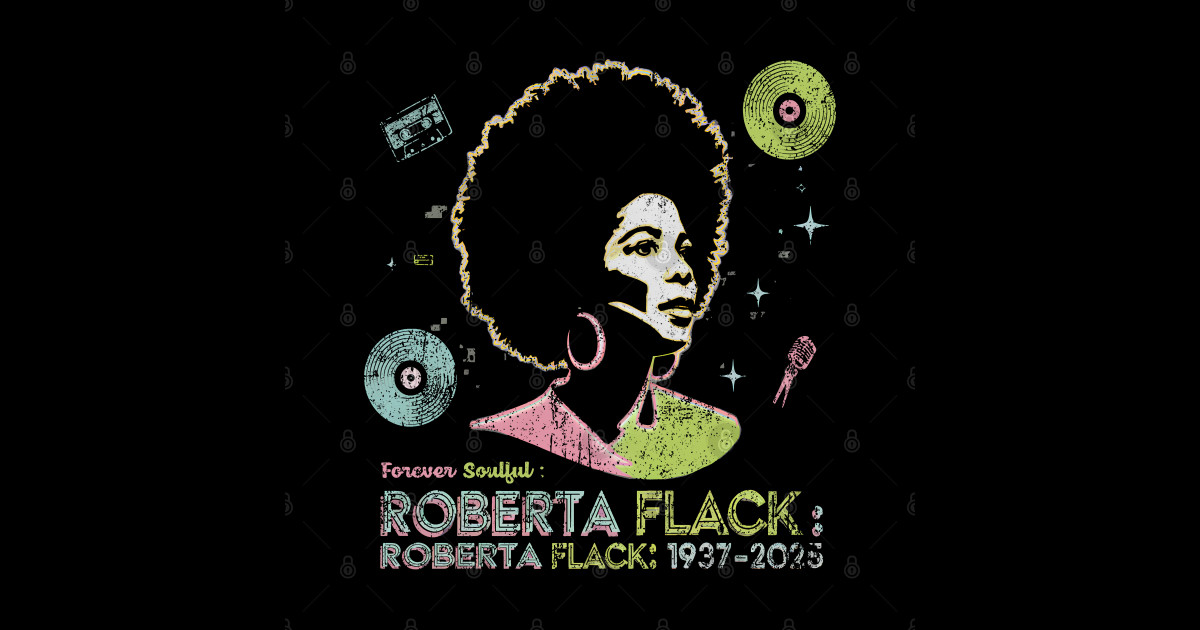 Roberta Flack - Roberta Flack - Sticker | TeePublic