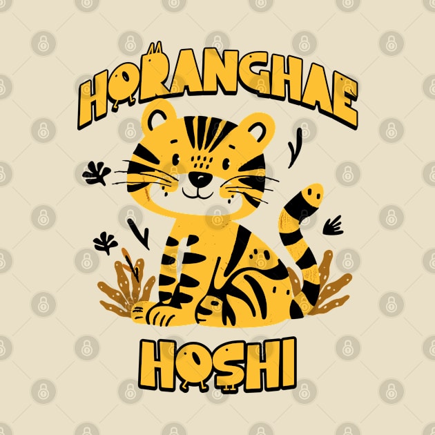 SVT seventeen hoshi horanghae tiger typography text carat Morcaworks ...