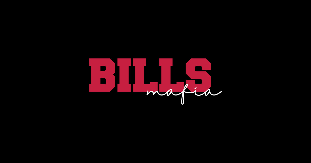 Bills Mafia_Script - Bills Mafia - Sticker | TeePublic