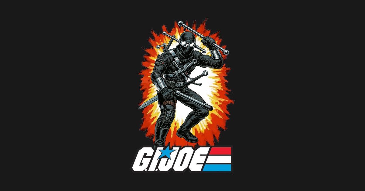 G.I. JOE Commando: Snake Eyes v3 - Gi Joe - T-Shirt | TeePublic