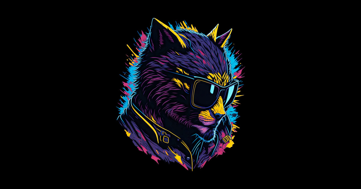 Punk Wolverine - Retro - Sticker | TeePublic