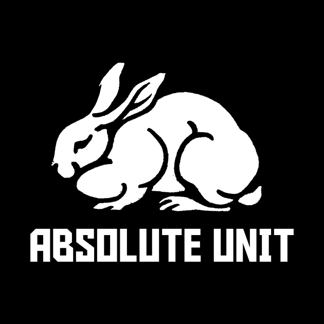 ABSOLUE UNIT - Big Chunky Bunny - Absolute Unite - Tapestry | TeePublic