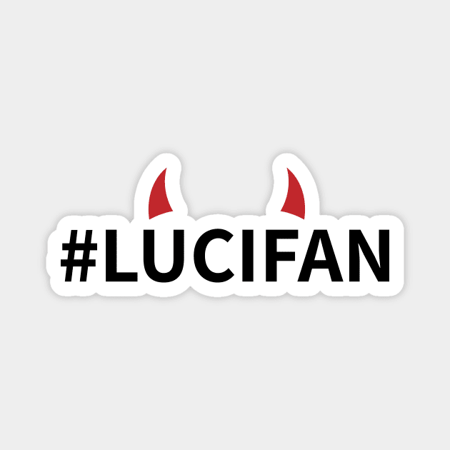 Lucifer Morningstar | Lucifan - Lucifer - Magnet | TeePublic