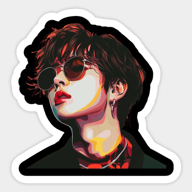 K POP Idol Korean Pop Music - K Pop Merch - Sticker | TeePublic