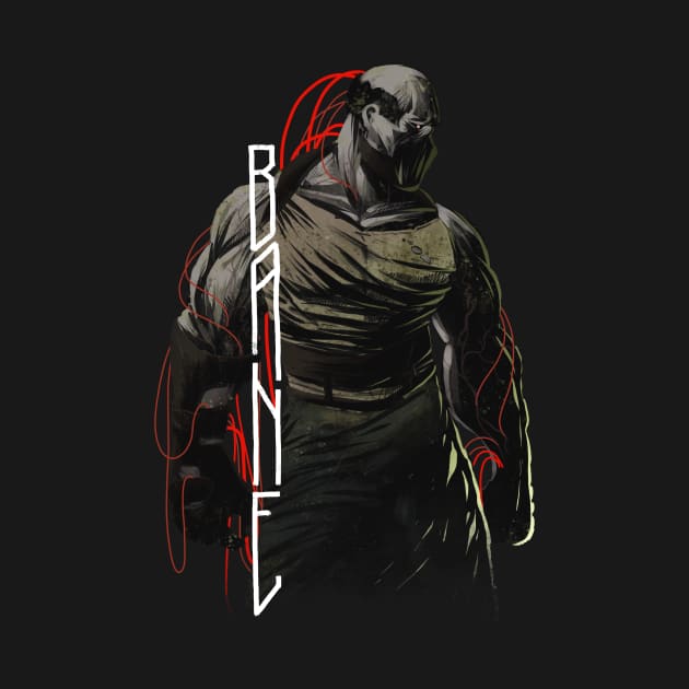 bane (comics art/my design) - Bane - T-Shirt | TeePublic