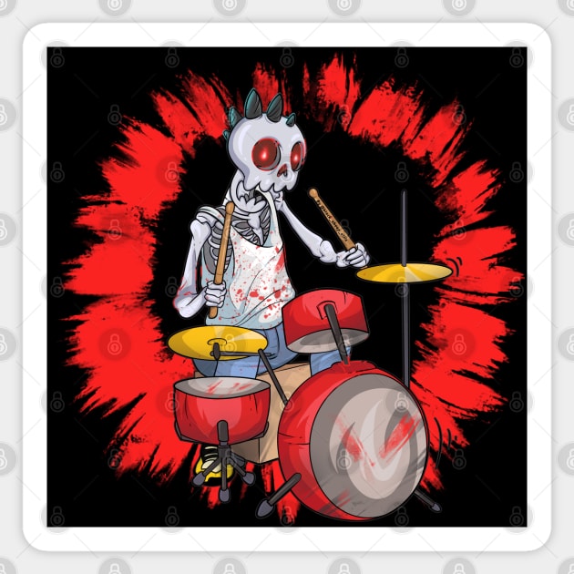 drums skull