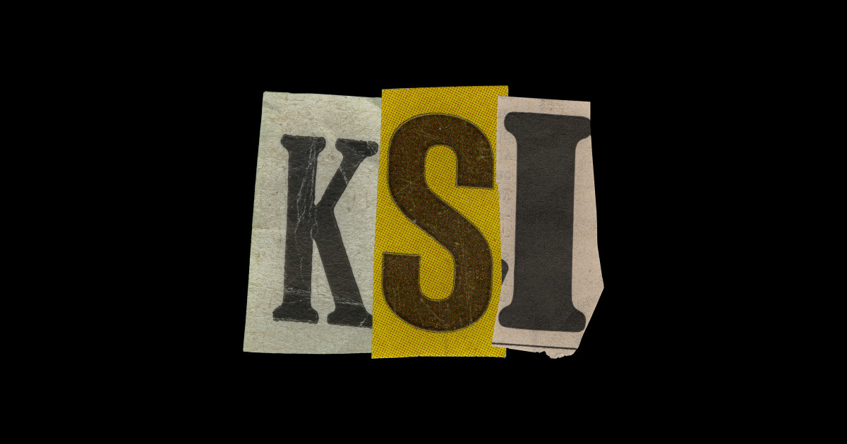 KSI - RansomNote - Ksi - Sticker | TeePublic