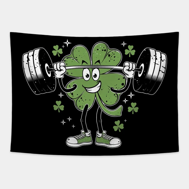 Lifting Shamrock St Patricks Day Fitness Gym Workout - St Patricks Day ...
