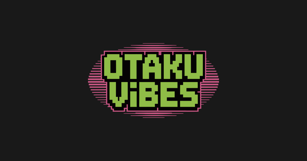Retro Otaku Vibes Design - Vibrant Anime Art with Pixelated Style ...