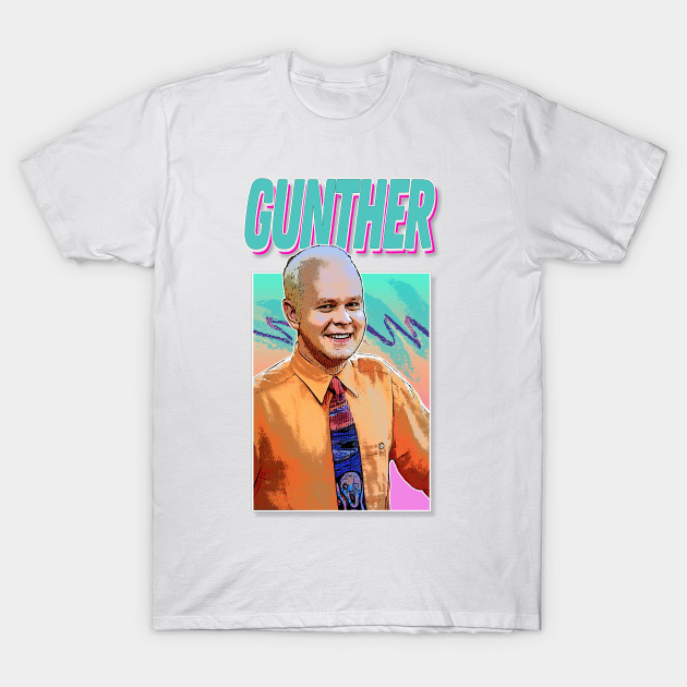 Gunther - 90s Styled Retro Graphic Design - 90s Tv - T-Shirt | TeePublic