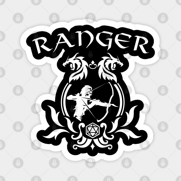 DnD Ranger Class Symbol Print - Dnd Ranger - Magnet | TeePublic