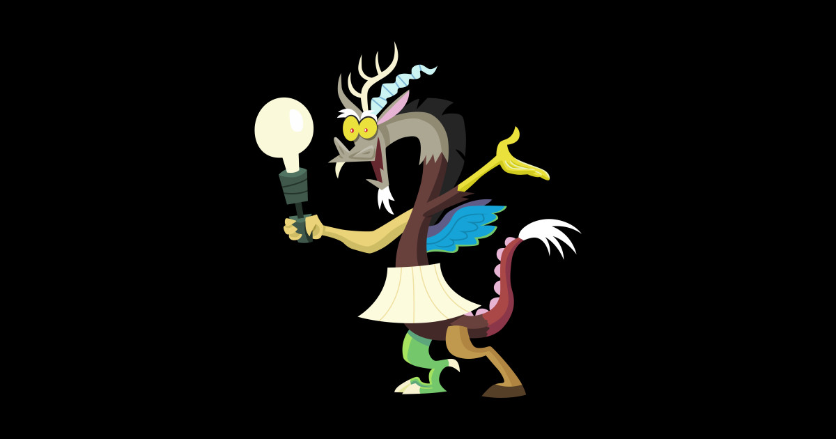 Discord Lamp - My Little Pony - Sticker | TeePublic