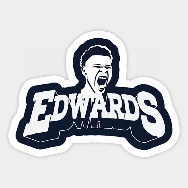 anthony edwards FAN MADE - Anthony Edwards - Sticker | TeePublic