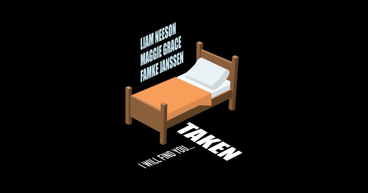 Taken - Alternative Movie Poster - Taken - Sticker | TeePublic
