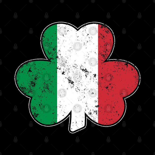 Irish Italian Shamrock Irish Italian Pride Italian Flag - Irish Italian ...