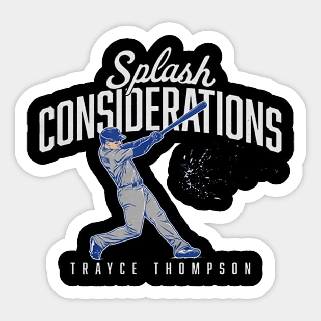 Trayce Thompson Splash Considerations - Trayce Thompson - Sticker ...