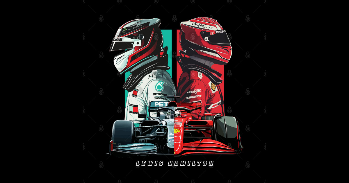Lewis Hamilton - Lewis Hamilton - Sticker | TeePublic