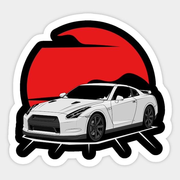 jdm gtr r35 legend - Nissan Gtr - Sticker | TeePublic