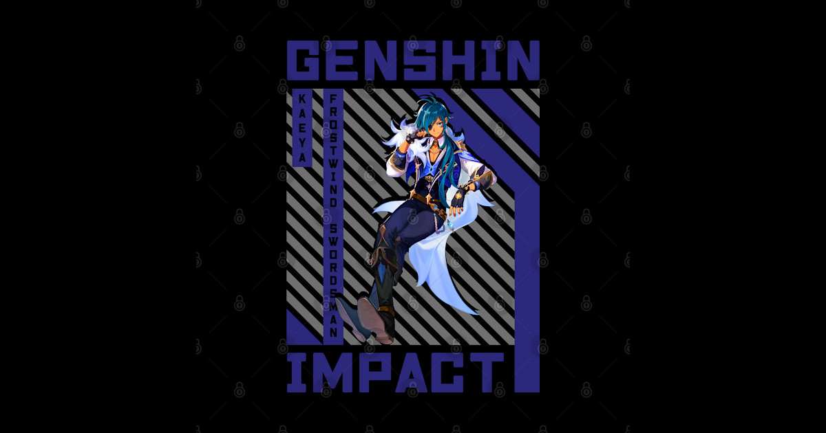 Kaeya | Genshin Impact - Genshin Impact - Sticker | TeePublic