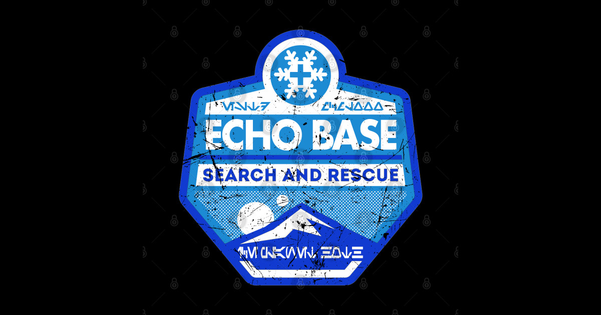 Echo Base Search and Rescue - Star Wars - Sticker | TeePublic