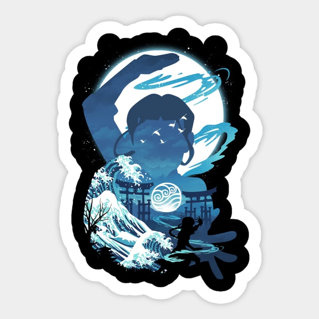 Waterbender - Avatar The Last Airbender - Sticker | TeePublic