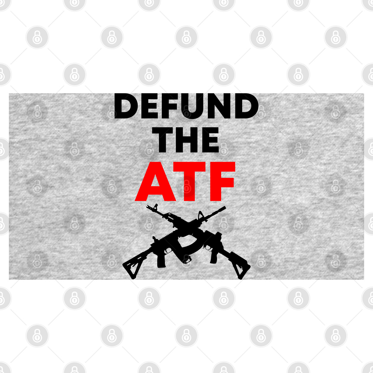 Defund the ATF Dark Design - Government - T-Shirt | TeePublic