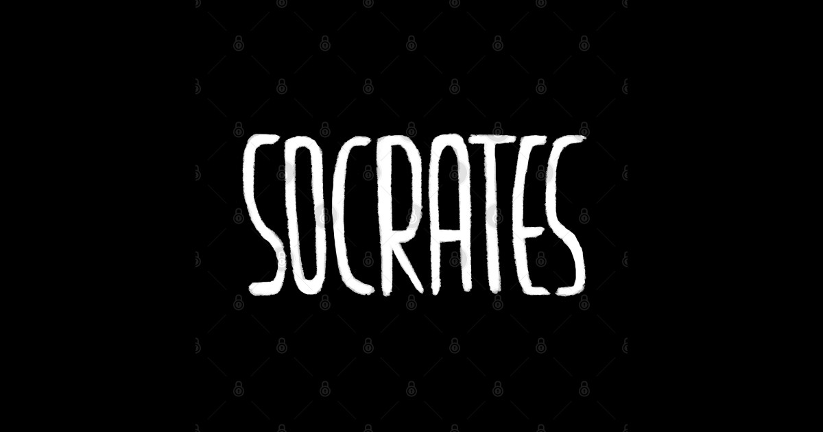 Philosopher, Socrates, Philosophy - Socrates - Sticker | TeePublic