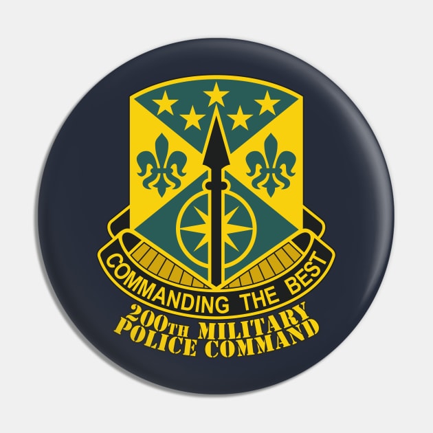 200th Military Police Command - 200th Military Police Command - Pin ...