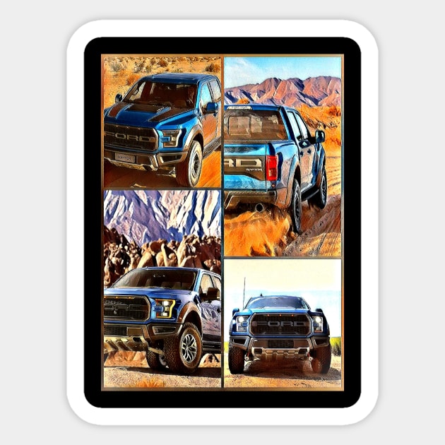 Ford F-150 Raptor - Ford F150 - Sticker | TeePublic