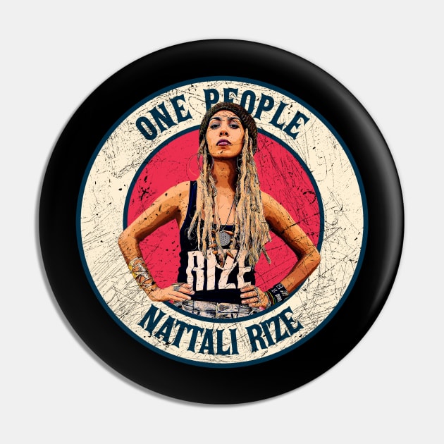 Retro Style Fan Art Design Reggae Music Nattali Rize // One People ...