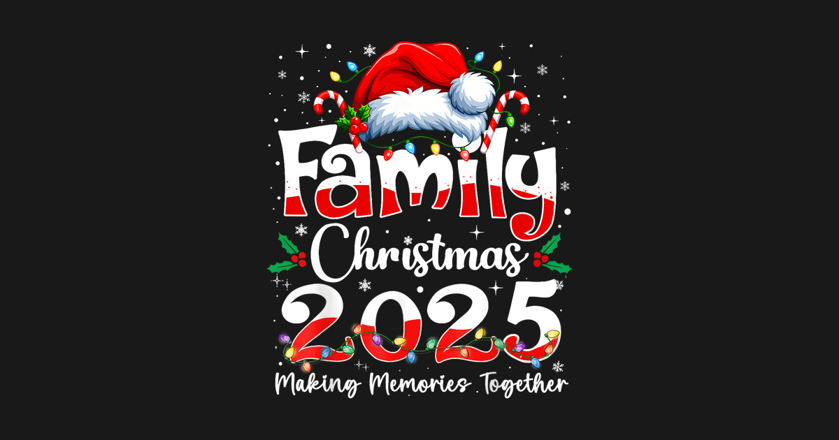 Family 2025 Squad Santa - Family Christmas 2025 - T-Shirt | TeePublic