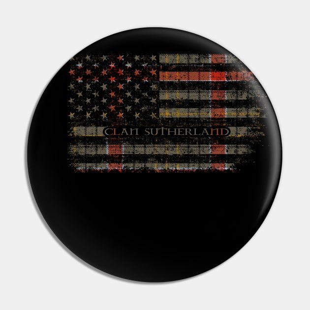 Clan Sutherland of Duffus Scottish tartan US flag kilt Scotland ...