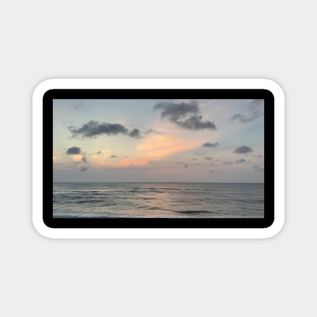 Sunrise picture from Outer Banks - Obx - Magnet | TeePublic