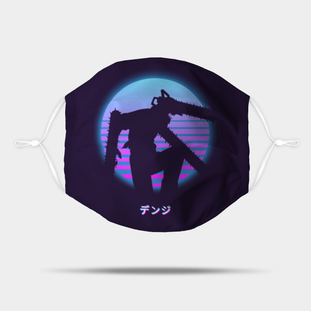 Denji Chainsaw Man - Retro 80s - Denji - Mask | TeePublic