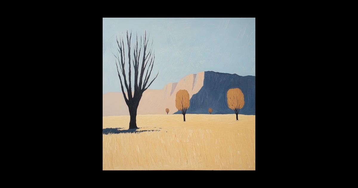 Chad landscape | Post-impressionist painting style - Chad Landscape ...