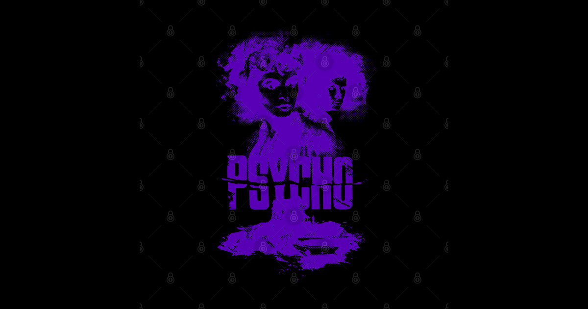 Psycho Movie - Psycho - Sticker | TeePublic