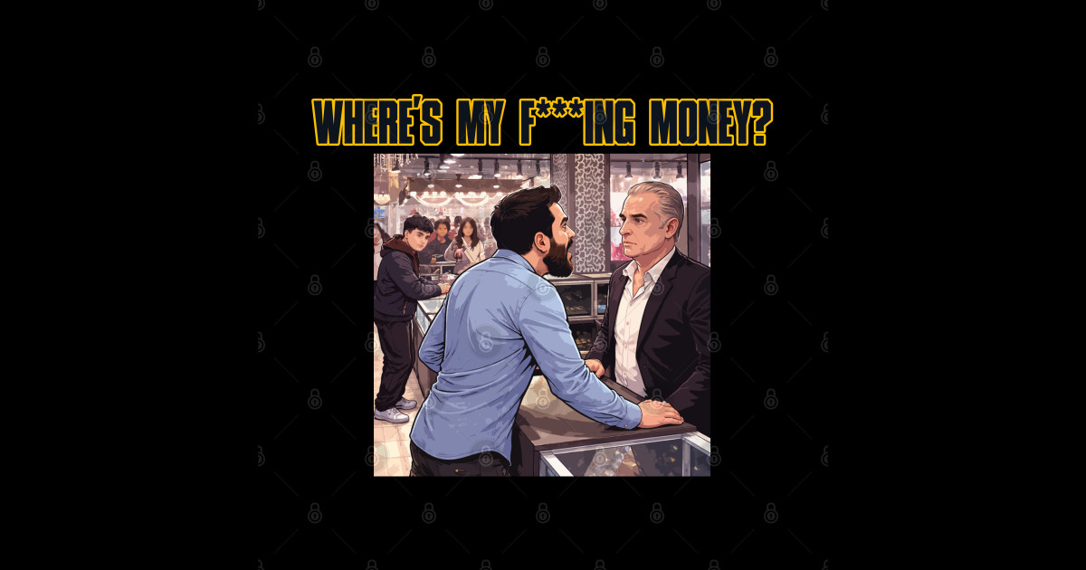 Where's My Money ? TraxNYC Rage Meme - Meme - Sticker | TeePublic