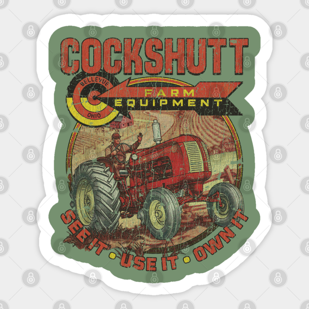 Cockshutt Farm Equipment Ltd 1953 - Tractor - Sticker | TeePublic