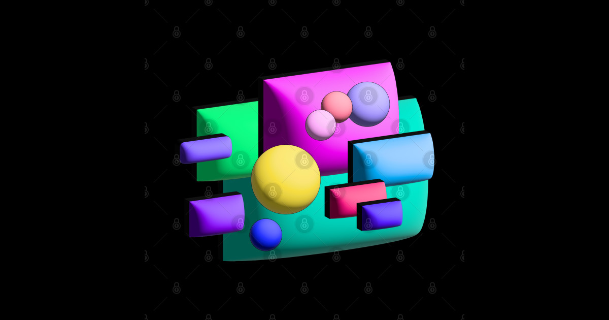 Design Project 3 - Abstract Design - Posters and Art Prints | TeePublic