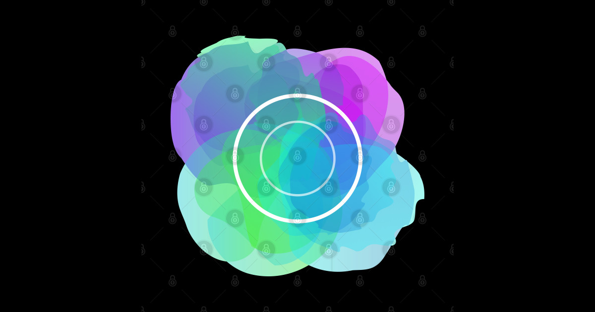 Futuristic rose - abstract design in cool colours - Abstract Colorful ...