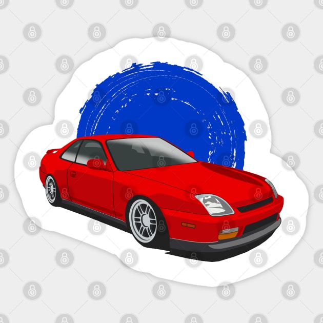 Honda Prelude MK5 - Honda - Sticker | TeePublic