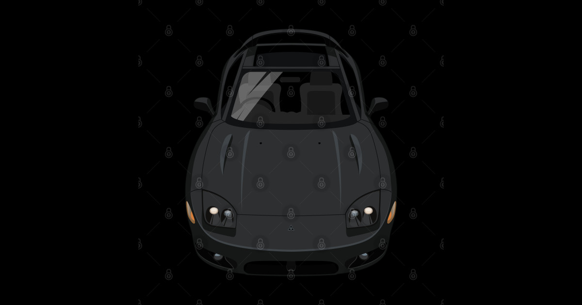 GTO 3000GT Z15AM 1997-2000 - Black - Black Gto 3000gt Z15am - Sticker ...