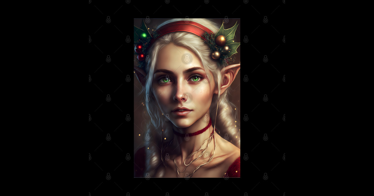 Santas Elf Santas Elf Magnet Teepublic