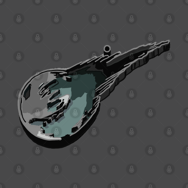 Final Fantasy 7 Remake Meteor Logo - Final Fantasy 7 - T-Shirt | TeePublic