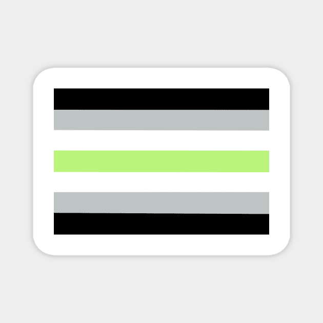 Agender Pride Flag Flag Magnet Teepublic