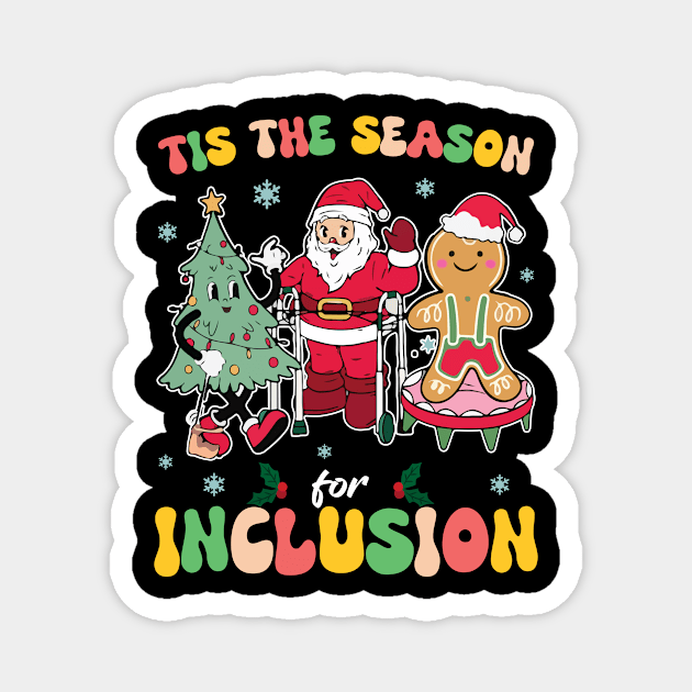 Tis The Season For Inclusion Sped Christmas Teacher Gift For Men Women ...