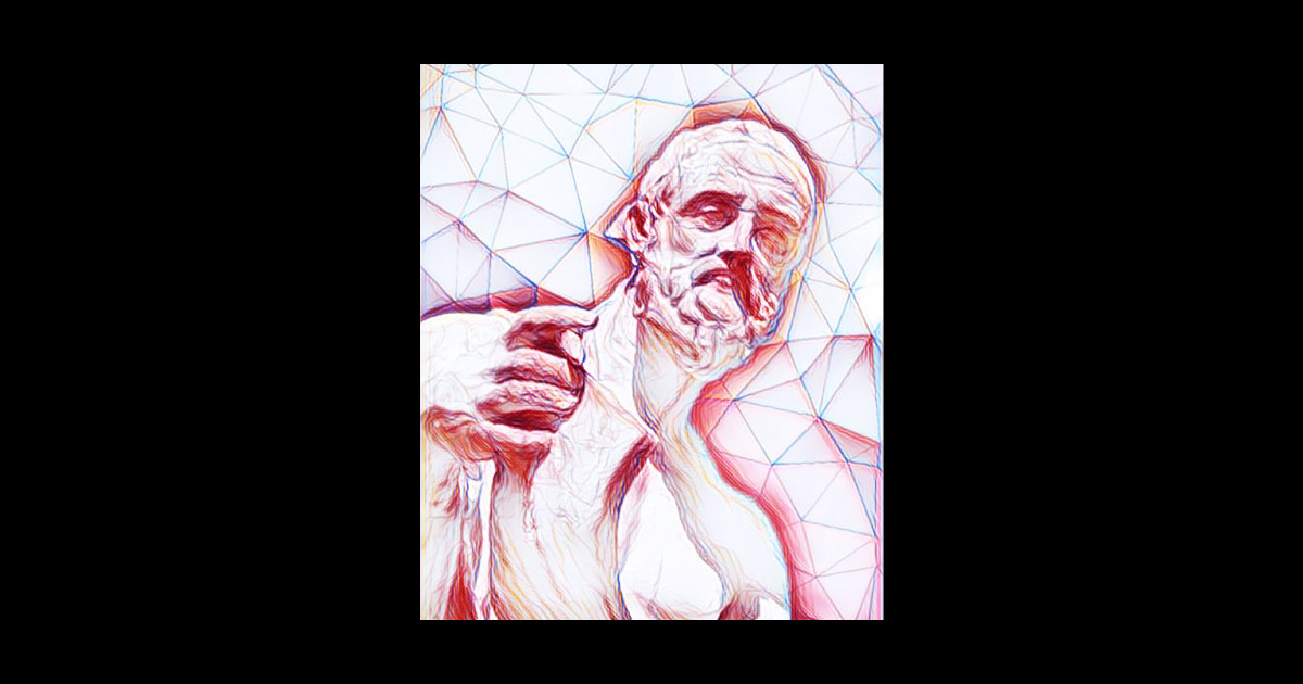 Polybius Portrait | Polybius Artwork | Line Art - Polybius - Posters ...