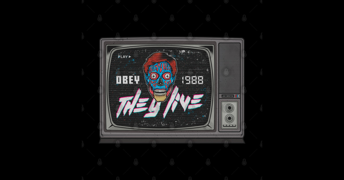 they live - They Live - Sticker | TeePublic
