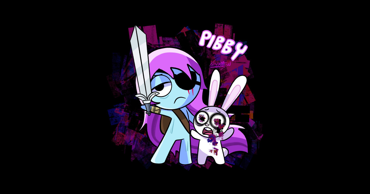 pibby dark - Pibby - Sticker | TeePublic